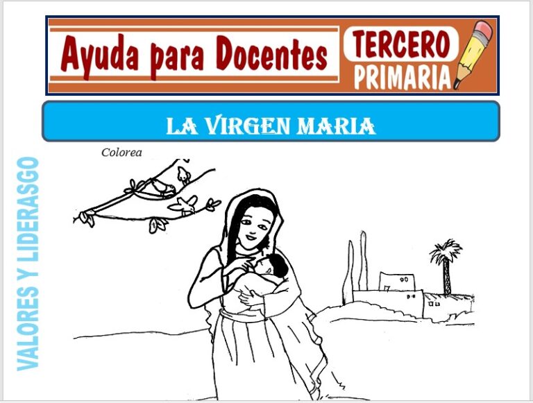 La Virgen María para Tercero de Primaria – Ayuda para Docentes