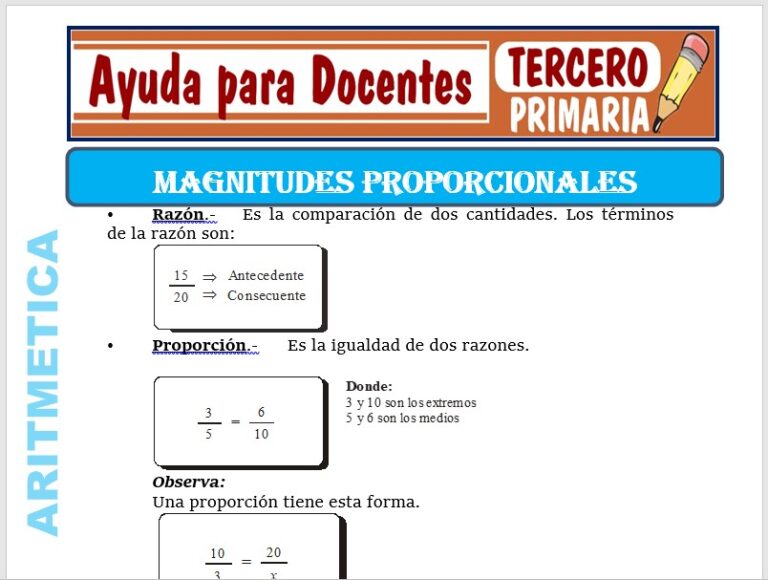 Aritmética para Tercero de Primaria – Ayuda para Docentes